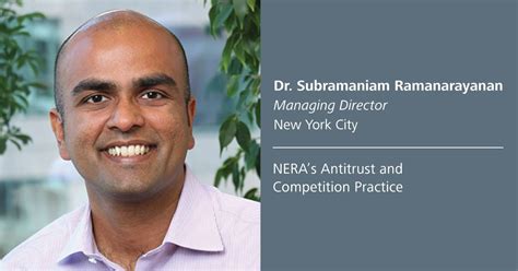 Subbu Ramanarayanan On Linkedin Nera Expert Dr Subbu Ramanarayanan