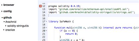 unable to import undefined not found · issue 27 · arachnid solidity