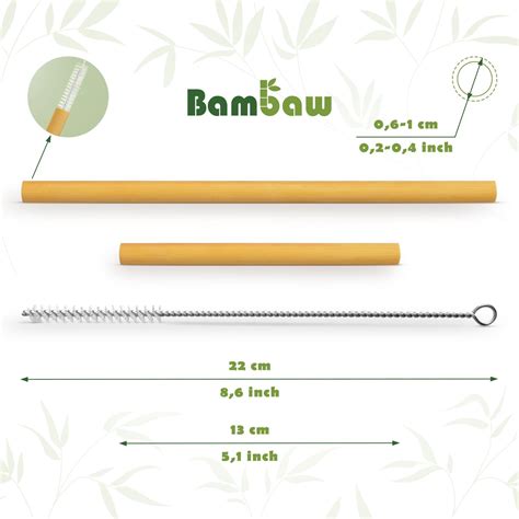 Bamboo Straws Bambaw