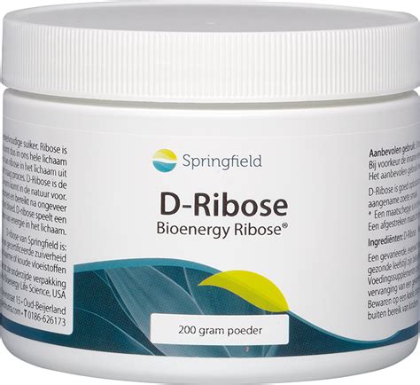 D Ribose Bioenergy Poeder 200 Gram Nl 200 Stuks 27020 Bonusan