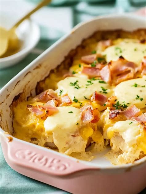 Ultimate Eggs Benedict Casserole For Stress Free Brunching