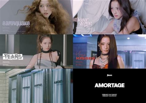 BLACKPINK's Jisoo Teases New Tracks from Upcoming Mini-Album 'AMORTAGE'