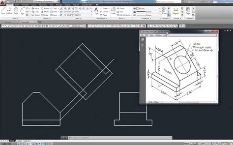 Auxiliary View In Autocad