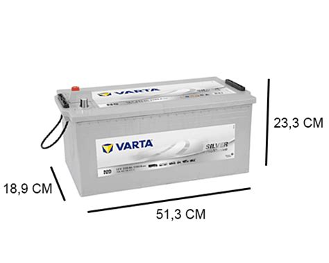 N9 Varta 225Ah Promotive Silver accu, 1150A, 12V - Accudeal