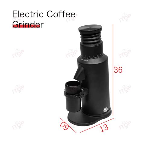 Itop Gf64 V 가변 속도 커피 콩 연마기 머신 Italmill 버 에스프레소 커피 연마기 전기 정량 연마기 64mm
