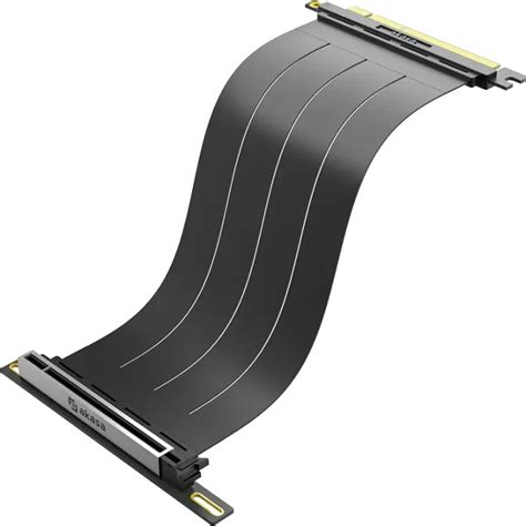 Akasa Riser Black X3 Mark V Riser Card Cable Gewinkelt Pcie 50