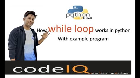 Whileloop In Python Syntax Of While Loop In Python Codeiq Python In Hindi By Gautam Sir