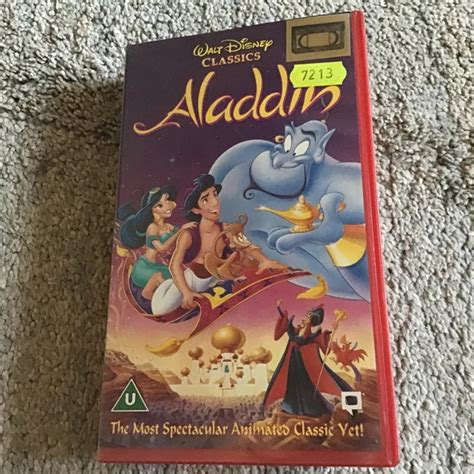 Aladdin Walt Disney Classics Vhs £500 Picclick Uk