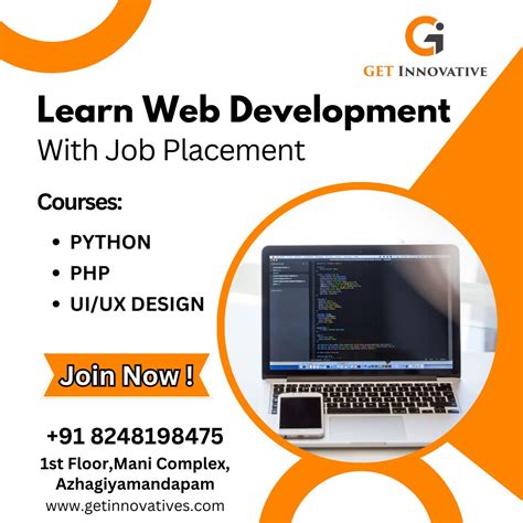 get innovative on linkedin webdevelopment coding programming training jobplacement