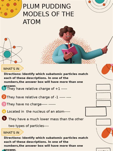 Atomic Theory Science Presentation Colorful 3d Style 1 Pdf Atoms Atomic Nucleus