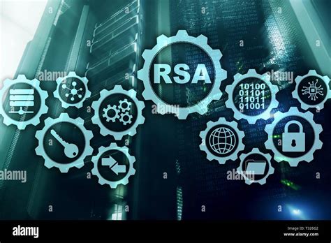 RSA Rivest Shamir Adleman Cryptosystem Cryptography And Network Security Stock Photo Alamy