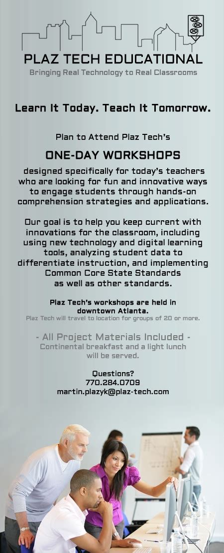 Workshops Plaz Tech Educational
