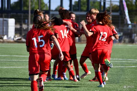 U19 Féminines Le Dfco Simpose Face à Metz Dfco