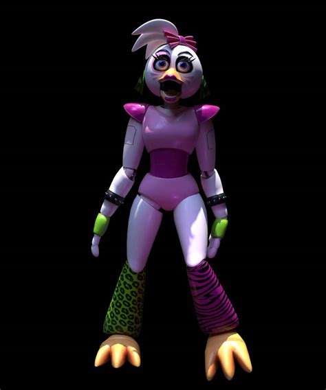 Glamrock Chica Blender By Scourg3z On Deviantart