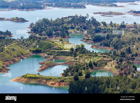 Penol Guatape Reservoir La Piedra Del Peñol Ttene