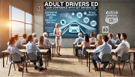 The Benefits Of Adult Drivers Ed Gain Confidence With Get Drivers Ed