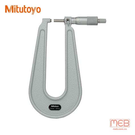 Panme đo Ngoài Cơ Khí 118 110 25 50mm Mitutoyo Dụng Cụ đo Lường Chính Hãng