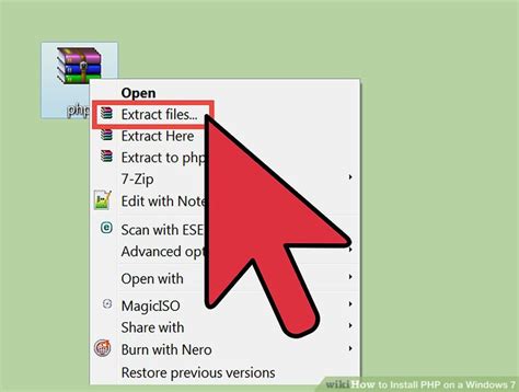 How To Install PHP On A Windows Steps With Pictures