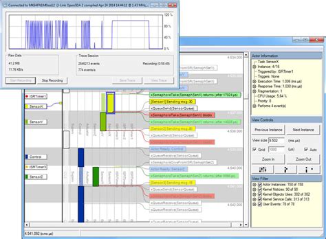 Tracealyzer 30 Für Freertos Mit Trace Streaming Embedded Tools