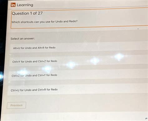 Solved In Learning Question 1 Of 27 Which Shortcuts Can You Use For