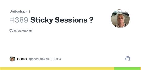 Sticky Sessions Issue 389 Unitech Pm2 GitHub