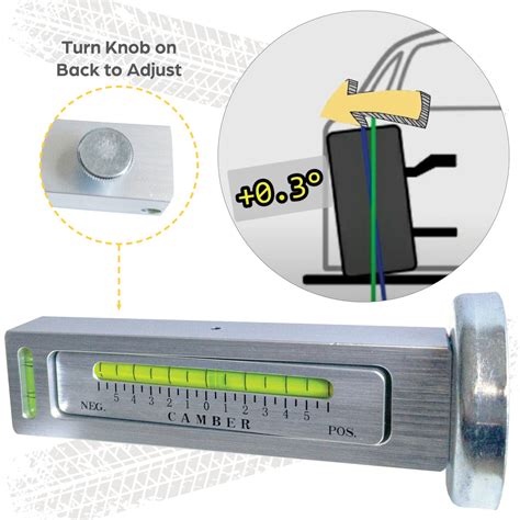 Magnetic Camber Wheel Alignment Gauge Autosolo