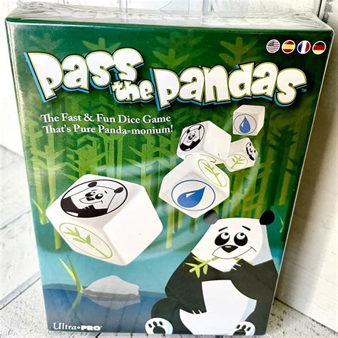 Pass The Pandas The Fast And Fun Dice Game For 2 5 Depop
