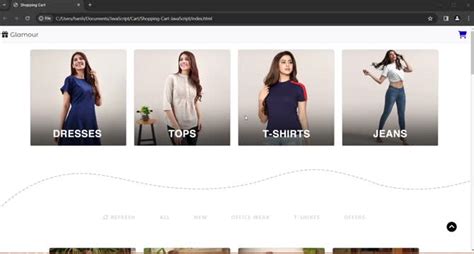 Html5 Css Frontend Webdesign Javascript Addtocart Shopping Website Harsha B
