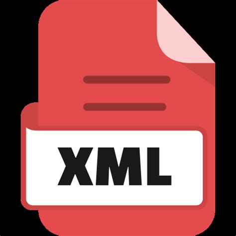 Download File Xml Color Red Icon Free Freepngimg