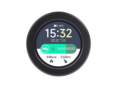 Waveshare Rp2040 Microcontroller Development Board With 128inch Round Touch Lcd Compact Size