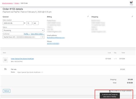 How To Edit Woocommerce Orders Store Manager For Woocommerce New
