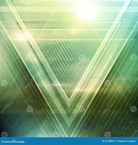 Abstract Triangle Future Vector Background Stock Vector Illustration Of Design Concept 51708072