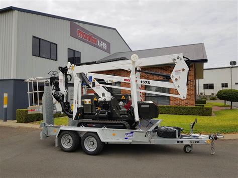 15m Spiderlift Tracked Cherry Picker Kaitaia Hire