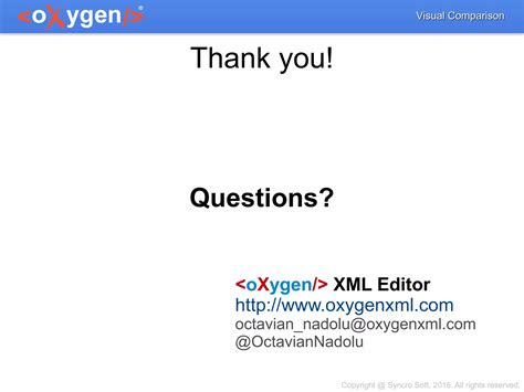 Comparing And Merging XML Documents In Visual Mode PPT