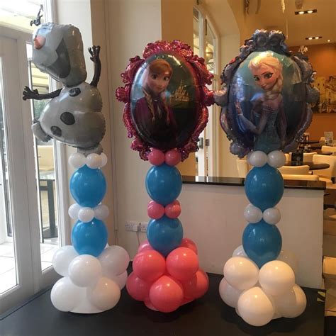 Frozen Themed Balloons Balloons Link Balloons Balloon Decorations
