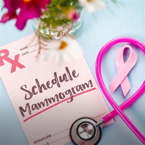 Schedule That Mammogram