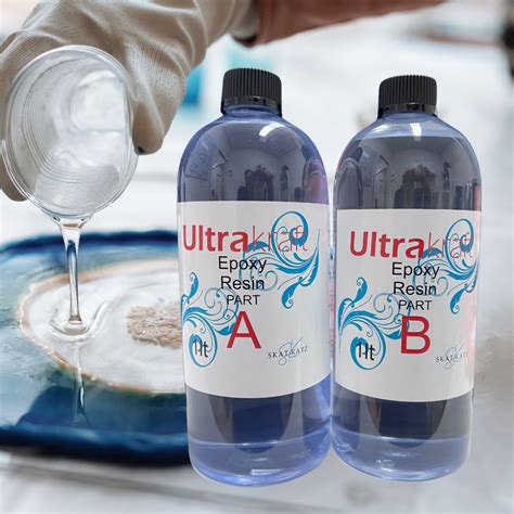 Ultrakraft 2 Part Epoxy Resin 1 Liter Skat Katz Heat Transfer Vinyl And Self Adhesive Vinyl