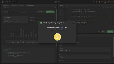 Leetcode Dsa Milestone Nevergiveup Codingjourney Consistency Believeinyourself Akshay