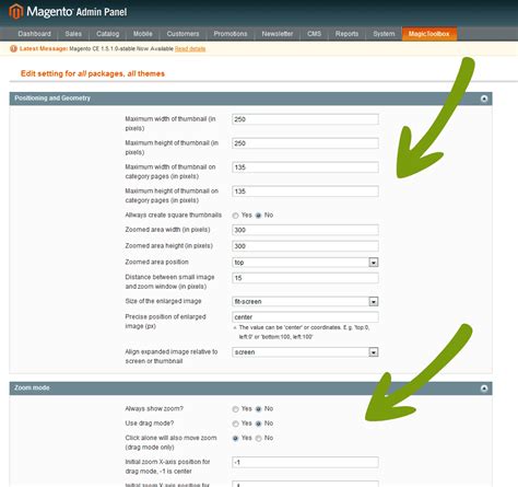 Magento Carousel Image Scroller Extension Magic Scroll