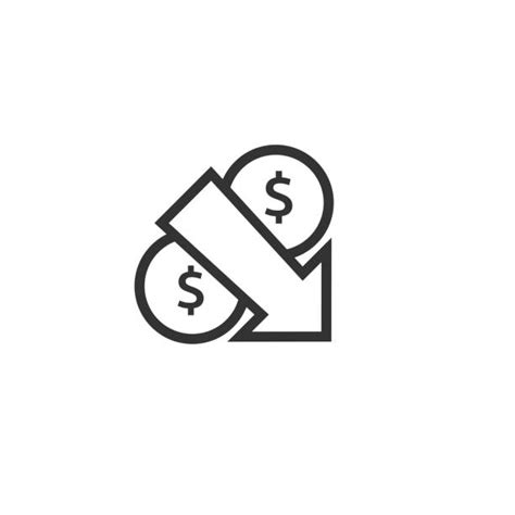 280 Stretched Dollar Icon Stock Illustrations Royalty Free Vector