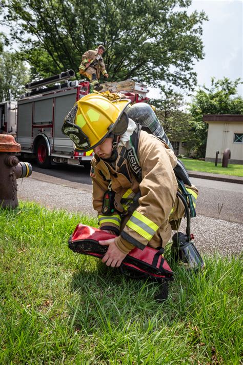 Dvids Images 169th Ces Firefighters Complete Structure Fire