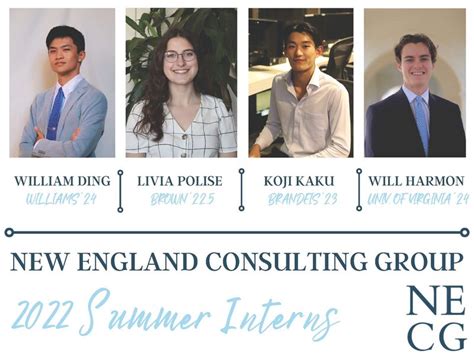 The New England Consulting Group On Linkedin Please Join Us In Welcoming An Outstanding Class