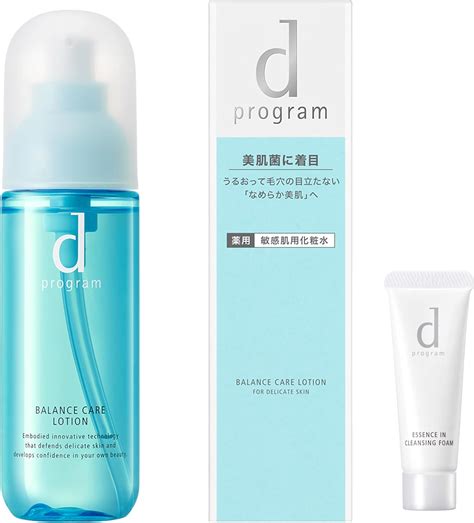 Amazon 【 Jp限定】 Dプログラム バランスケア ローション Mb 化粧水 本体 【医薬部外品】 洗顔ミニサイズ付き 敏感肌用 毛穴の目立ちに 125ml D