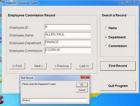 Free Programming Source Codes And Computer Programming Tutorials Employees Commission System In