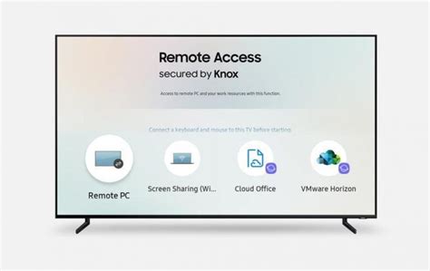 Samsung Remote Access Lets You Use Pcs Phones From Smart Tvs