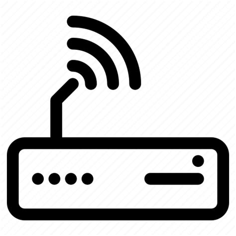 Computer Internet Network Router Technology Icon