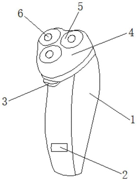 一种感应式剃须刀的制作方法