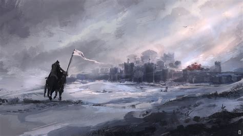 Artstation Winterfell By Me
