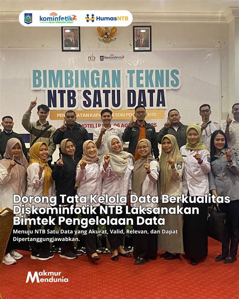 Ntb Satu Data Ntbsatudata • Instagram Photos And Videos