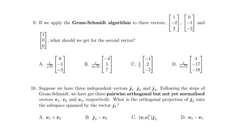 Solved Consider A Vector A What Vector Would We Chegg